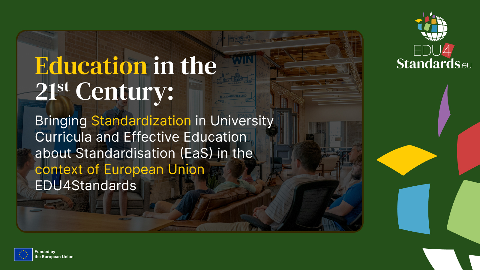 Introduction to EDU4Standards: Pioneering Standardisation Education in Europe | EDU4Standards